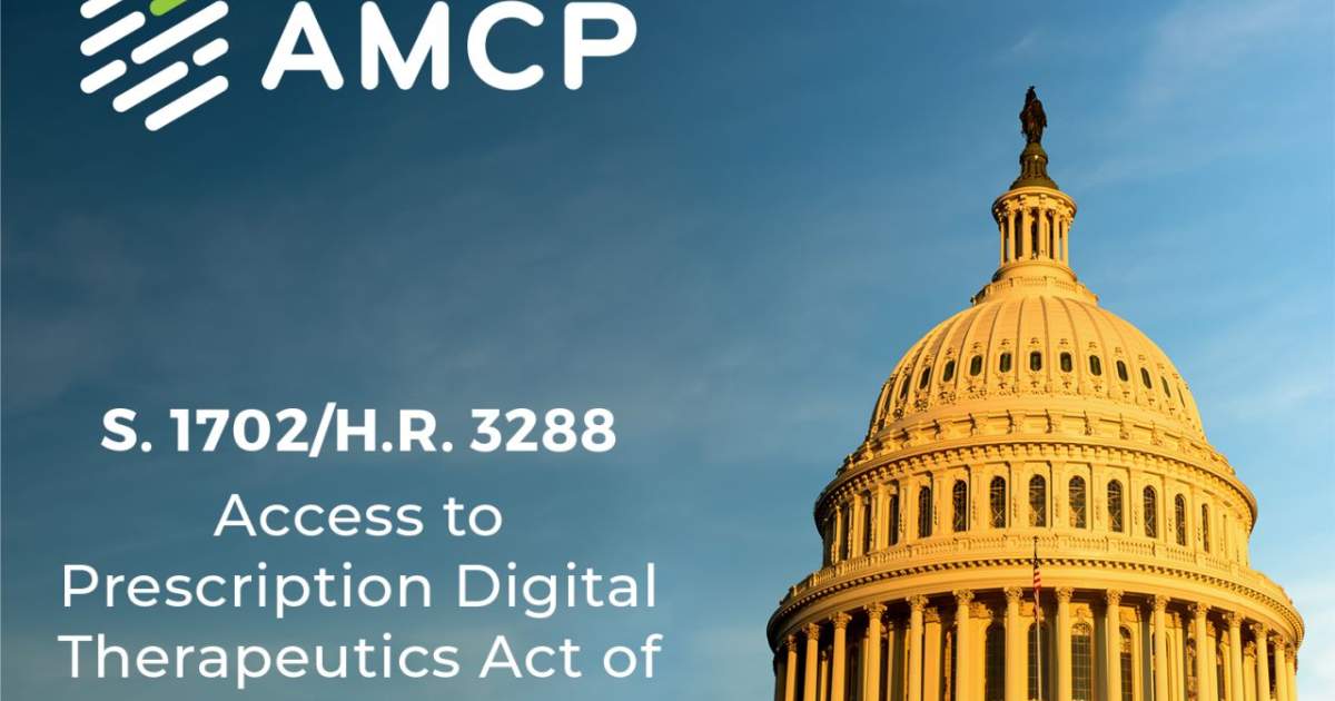 AMCP Applauds Introduction of the Access to Prescription Digital ...