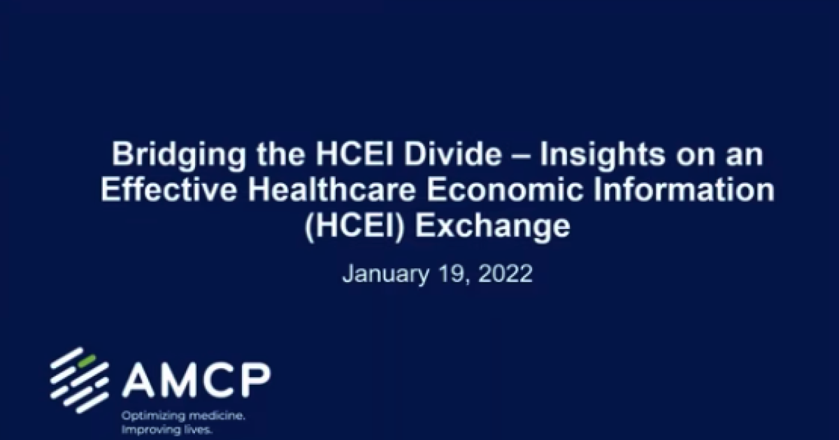 Bridging the HCEI Divide – Insights on an Effective Healthcare Economic ...
